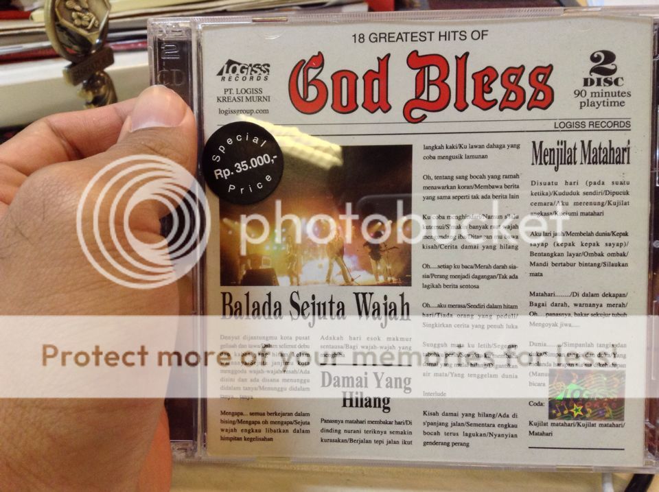 18 Greatest Hits of God Bless – Words, Sentences, and Articles