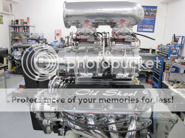 Blown 351 W - Mustang Tech