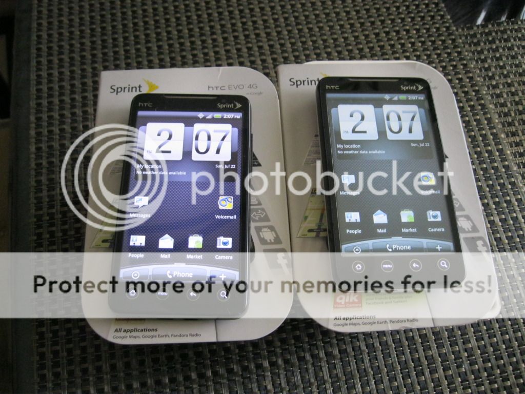 2 htc evo cell phones | Pirate 4x4