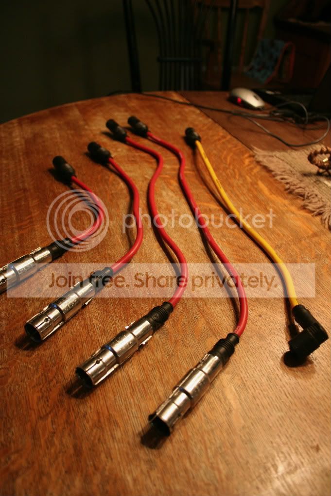 F.S. / F.T. 8v Neuspeed Spark Plug Wires | VW Vortex - Volkswagen Forum